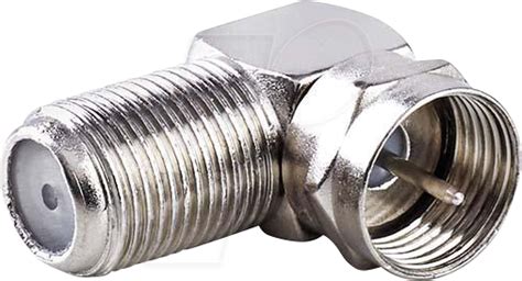 N Csgp41942me Satellite And Antenna Adapter F Connector F Socket Silver At Reichelt Elektronik