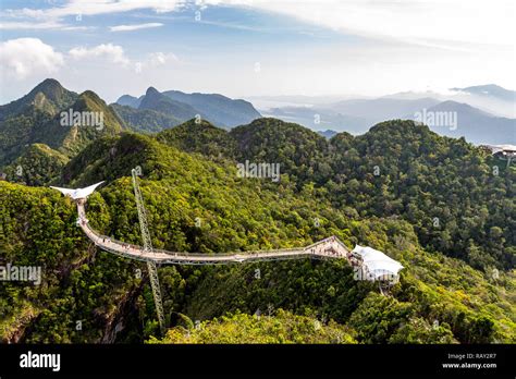 Langkawi Sky Bridge Seen From The Cablecar View Point Langkawi Island