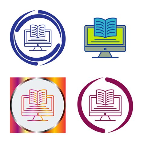 Digital Learning Vector Icon 31647948 Vector Art At Vecteezy