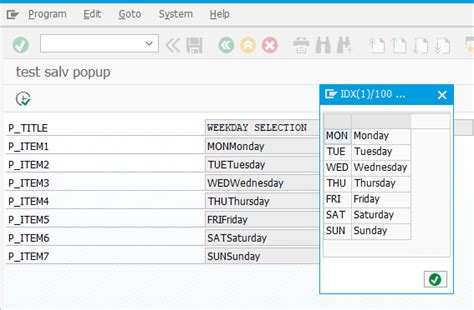 Clsalvtable Als Auswahl Popup Tricktresor