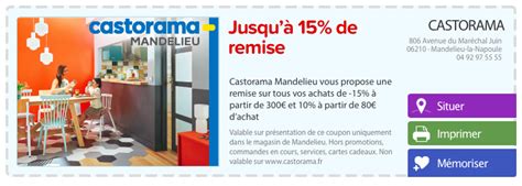 Introducir 53 imagen bon de réduction castorama fr thptnganamst edu vn