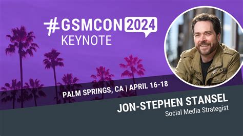 Socialgov Unfiltered Jon Stephen Stansel Joins Gsmcon2024 Lineup