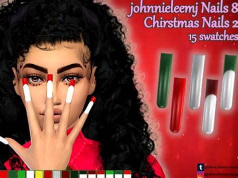 Johnnieleemj Nails 8 Christmas Nails 2 Accessories And Makeup Loverslab