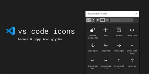 Visual Studio Code Icons Not Affiliated With