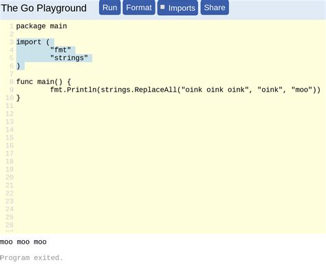 Golang Stringsreplaceall Is Undefined · Issue 1861 · Codewars · Github