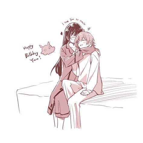 Anjuro Zeeku Koito Yuu Nanami Touko Yagate Kimi Ni Naru Commentary Request Highres 2girls