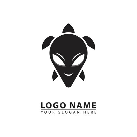 Turtle Face Space Creature Vector Logo Icon 21713553 Vector Art At