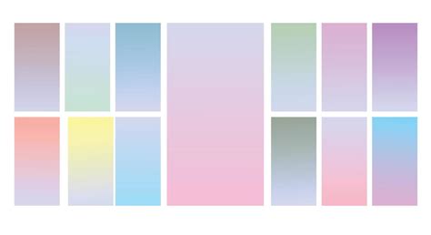 Modern Screen Vector Pastel Gradient Background Vibrant Smooth Soft