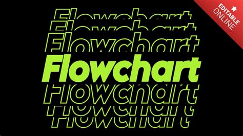 Flowchart Modern Stroke Text Effect Generator