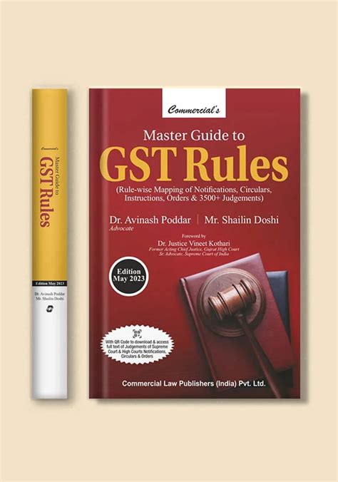 Master Guide To GST Rules Dr Avinash Poddar Shailin Doshi