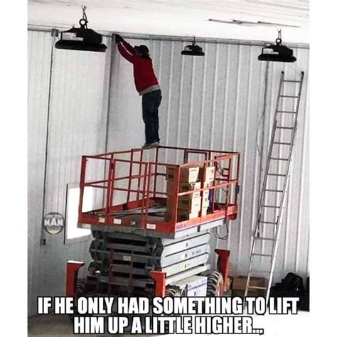 Ladder Lassitude Time 👷👷👍 Funny Laugh Construction Humor Funny Memes Ladder Lassitude Time 👷👷👍 Funny Laugh Construction Humor Funny Memes