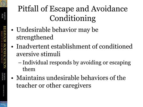 Ppt Establishing A Desirable Behavior By Using Escape And Avoidance Ppt Establishing A Desirable Behavior By Using Escape And Avoidance