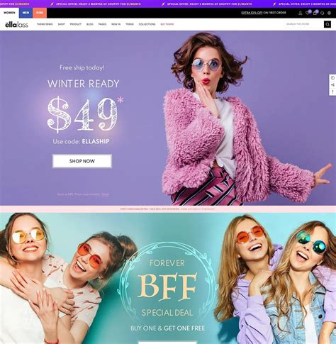 Ella Trendy Style Shopify Theme For Fashion And Apparel Stores Halothemes