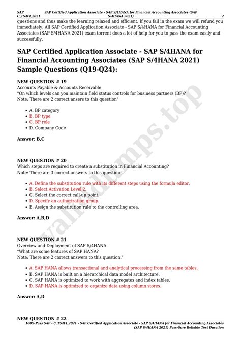 PPT Pass SAP C TS FI SAP Certified Application Associate SAP S HANA For