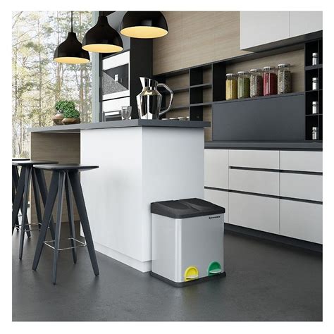 Кош за разделно събиране на отпадъци Inox Promo Zona