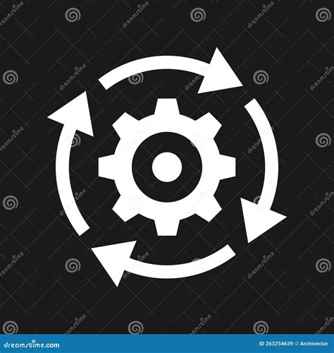 Workflow Progress Graphic Icon Stock Vector Illustration Of Workflow