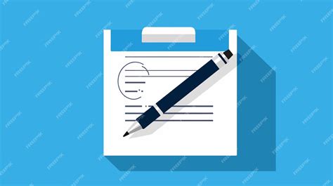 Signed Invoice Vector Icon Premium Ai Generated Vector