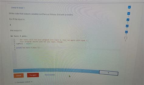 solved ww jump to level 1 write code that