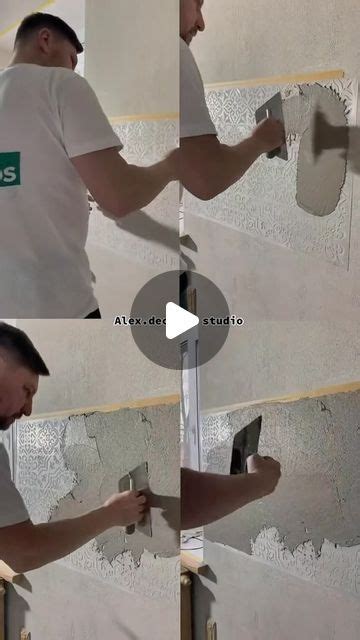 Александр Прусов On Instagram Работа с трафаретом 🎨 Простой способ украсить интерьер 🎨