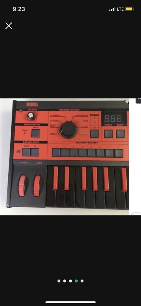 Korg Microkorg Red