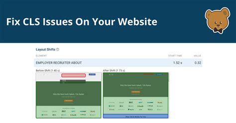 How To Fix Cumulative Layout Shift Cls Issues Debugbear