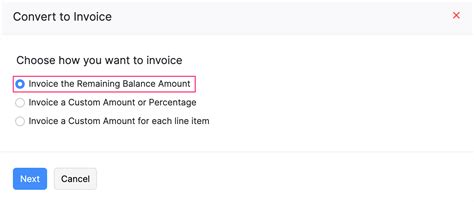 Progress Invoice Help Zoho Invoice