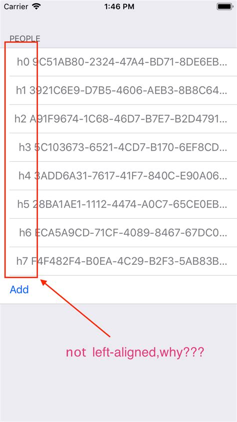 Ios Strange Behavior With Multivaluedsection Stack Overflow