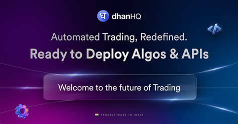 Explore All Trading Algos On Dhan