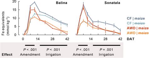 Maize Addition Stimulated Reductive Dissolution Of Fe Average ± Download Scientific Diagram