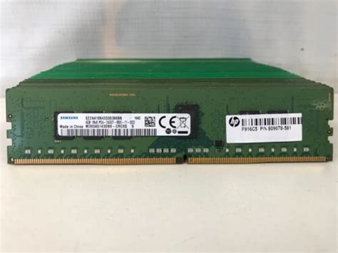 Lot Of 33 4gb Pc4 Ddr4 Server Memory Ram Mixed Speeds Ebay