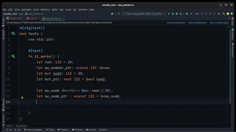 Primitive Type Pointer Raw Pointer In Rust Youtube
