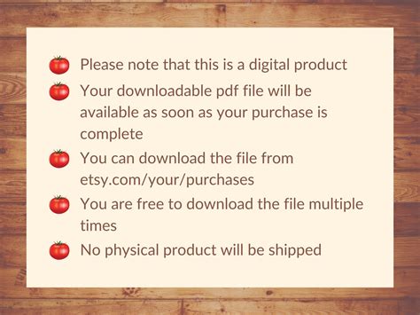 Herb Garden Seed Starting Cheat Sheet Beginner S Guide PDF Etsy