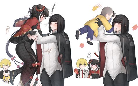 Sinclair Ryoshu And Jia Xichun Project Moon And 1 More Drawn By Arr