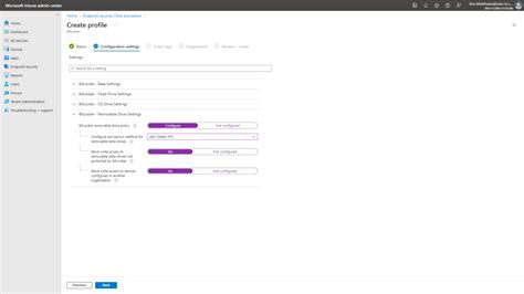 Silently Configure Bitlocker Intune Edu IT Tech Blog