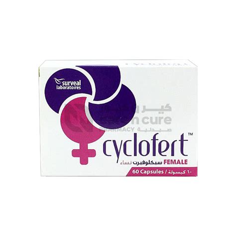 Buy Cyclofert Female Capsule 60 Pieces Online At Best Prices In Qatar