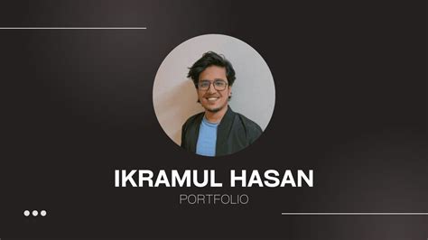 Ikramul Hasan On Linkedin Ikramul Hasan Portfolio