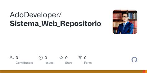 GitHub AdoDeveloper Sistema Web Repositorio