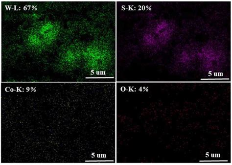 Eds Image Of Co3o4 L2 Heterostructure Nanosheets Download Scientific