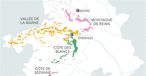 The Definitive Guide To Champagne Map Vinepair