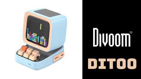 Divoom Ditoo Pixel Art Speaker T Is For Tech