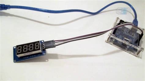 Tm1637 4 Digit Clock Display Test And Rtc Digital Clocks Youtube