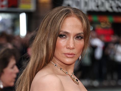 Jennifer Lopez 54 Turns Heads In Vintage Fur Coat And Matching Beige