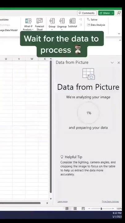 Learn How To Extract Numeric Data From Any Screenshot In Excel Youtube