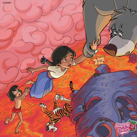Baloo Saves Mowgli And Shanti By Ppg2009 On Deviantart