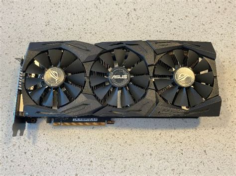 ASUS Geforce GTX 1070 Ti 8GB GDDR5 Gaming Graphics Card (ROG-STRIX ...