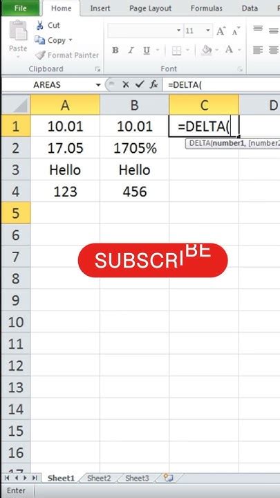 Delta Formula Ms Excel Shorts Viral Excel Microsoftexcel Tutorialexcel Trick Youtube