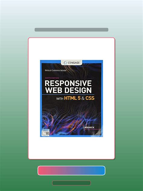 Responsive Web Design With Html 5 Css 9th Edition By Jessica Minnick
