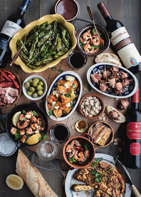 Tapas Recipes Menu