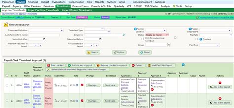 Payroll Processing Operations Review And Process Electronic Timesheets Schoolfi Support