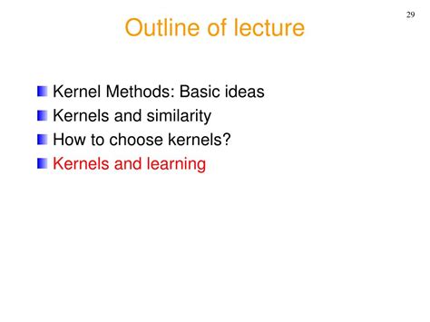 Ppt Kernel Methods Basics Powerpoint Presentation Free Download Id1065480